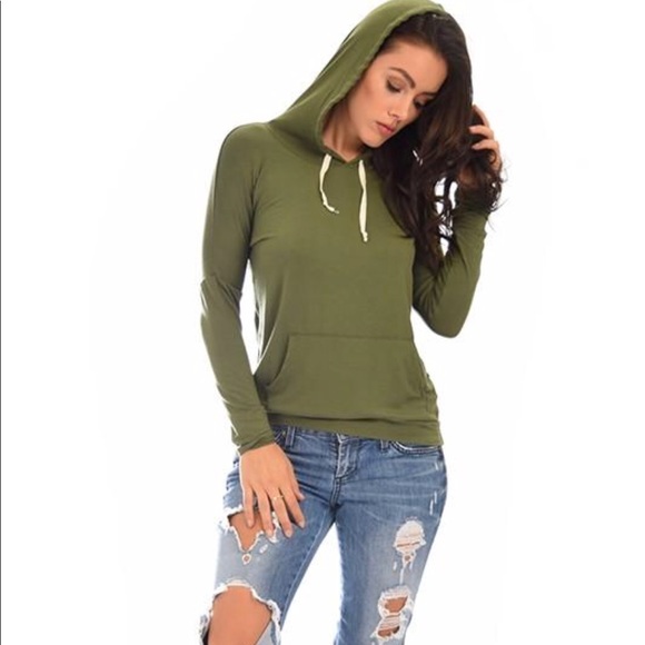 Tops | Simple Hoodie | Poshmark